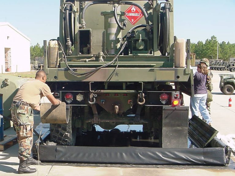 HEMTT Fuel Tanker Spill Containment Systems – Containment Corp