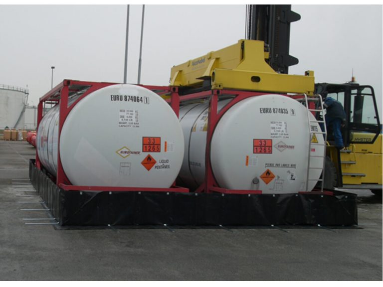 ISO Tank Containment Berm – Black Diamond – Containment Corp
